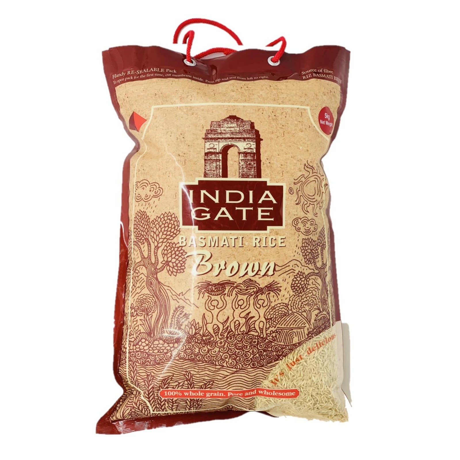 India Gate Brown Basmati Rice | NTUC FairPrice