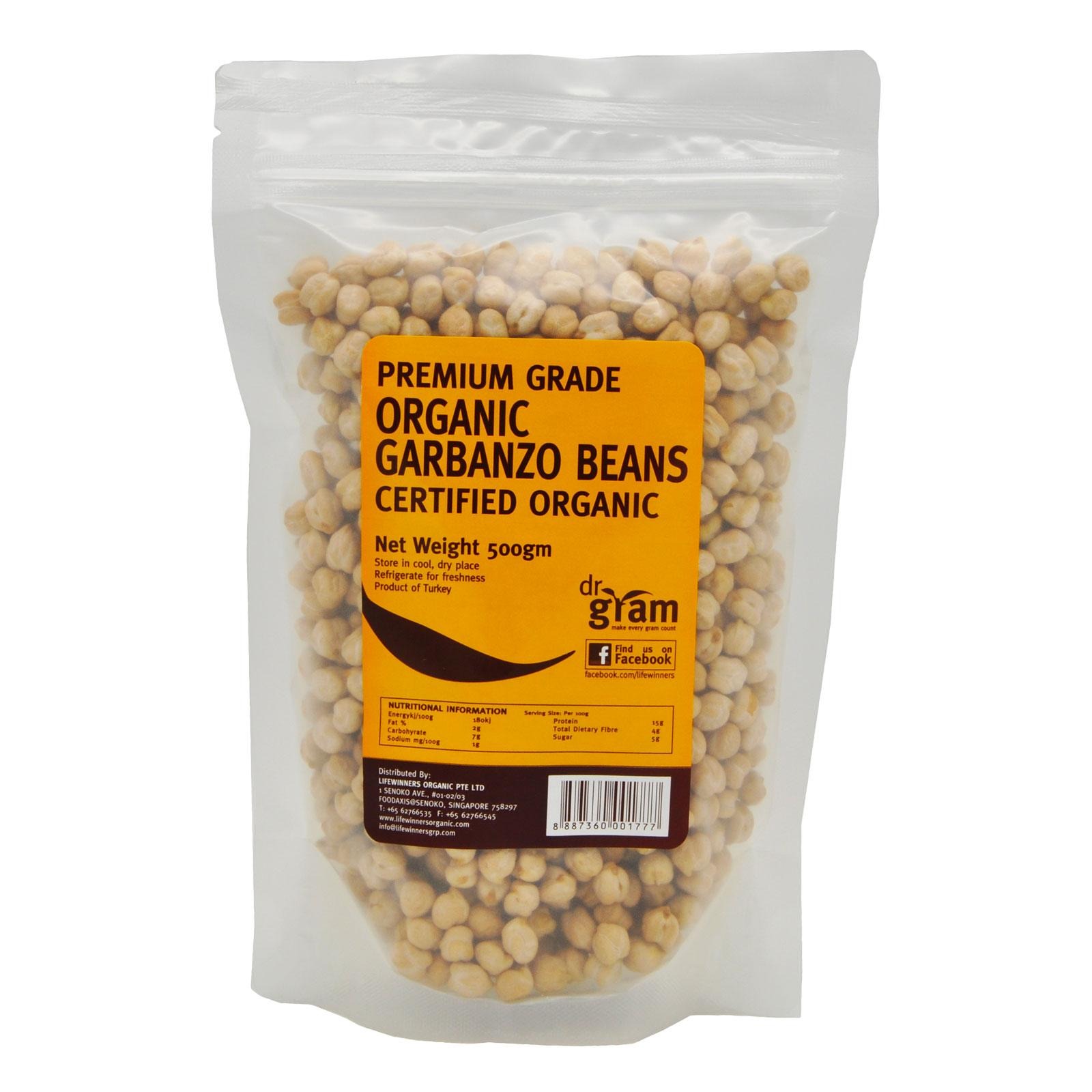 Dr Gram Organic Garbanzo Bean | NTUC FairPrice