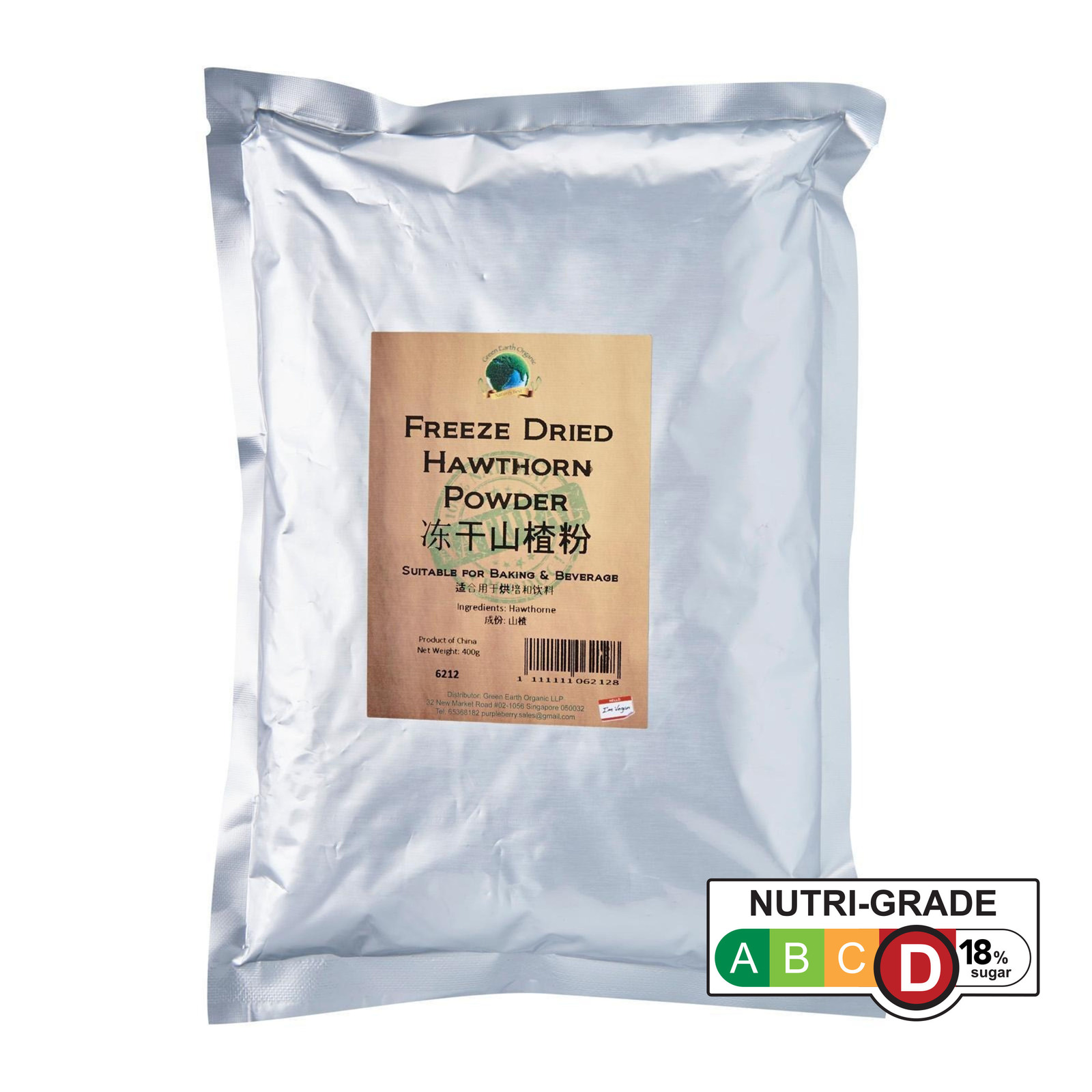 Green Earth Freeze Dried Hawthorn Powder | NTUC FairPrice