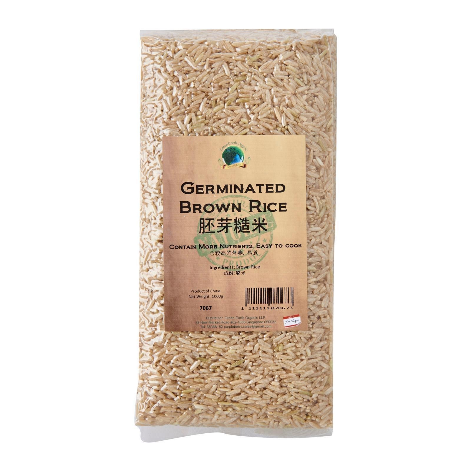Green Earth Germinated Brown Rice | NTUC FairPrice