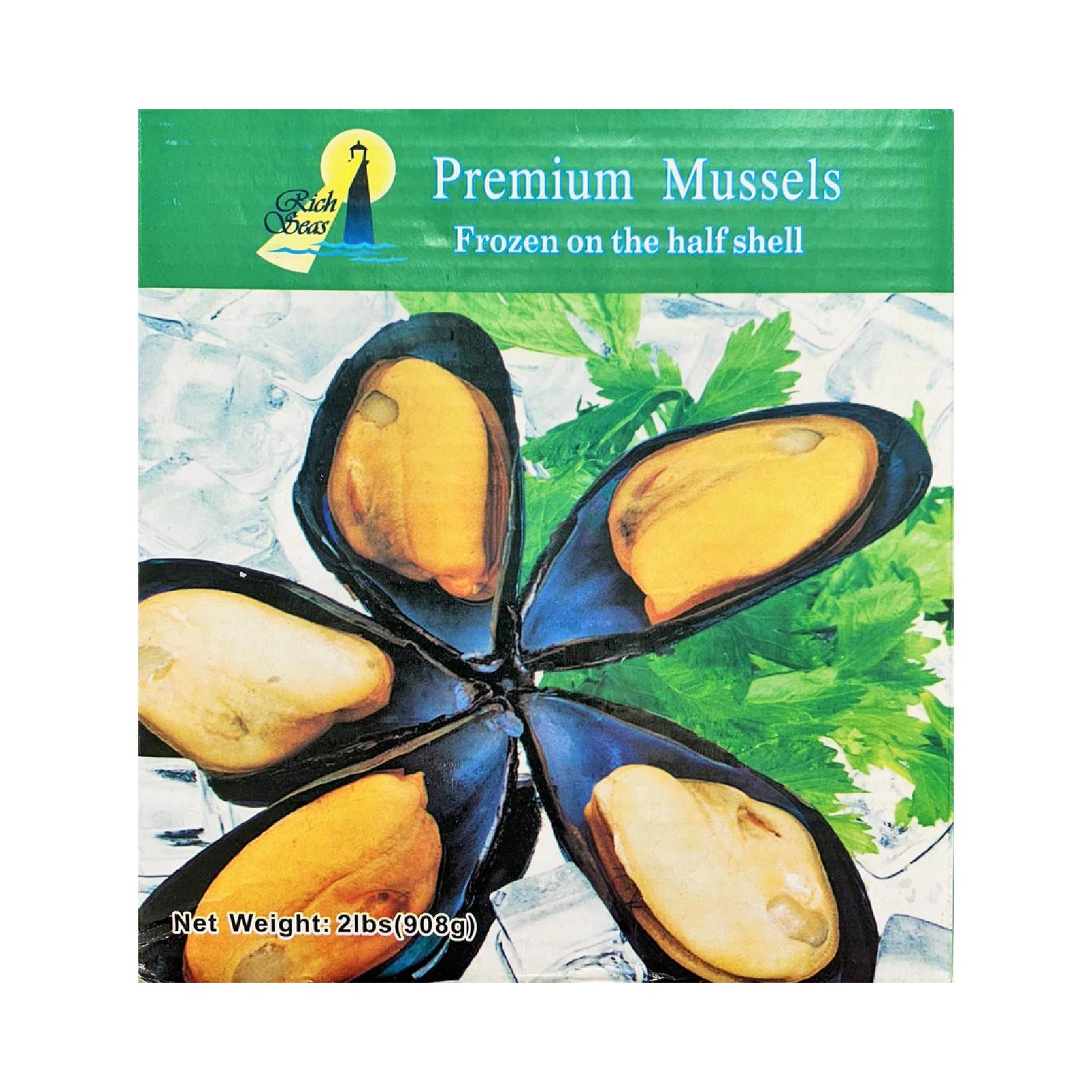 Rich Seas Half Shell Black Mussels | NTUC FairPrice