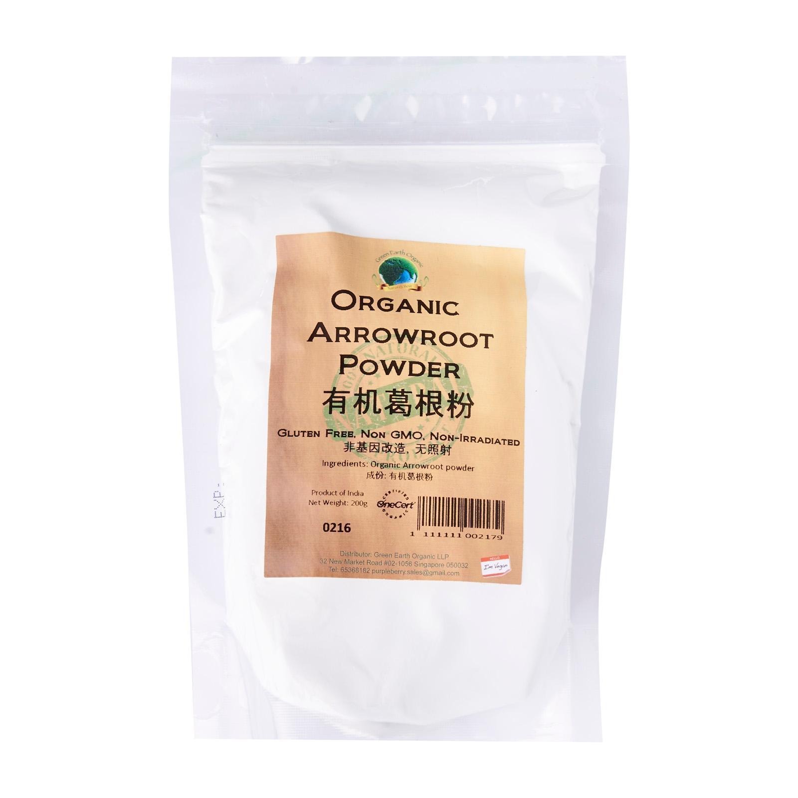 Green Earth Organic Arrowroot Powder | NTUC FairPrice