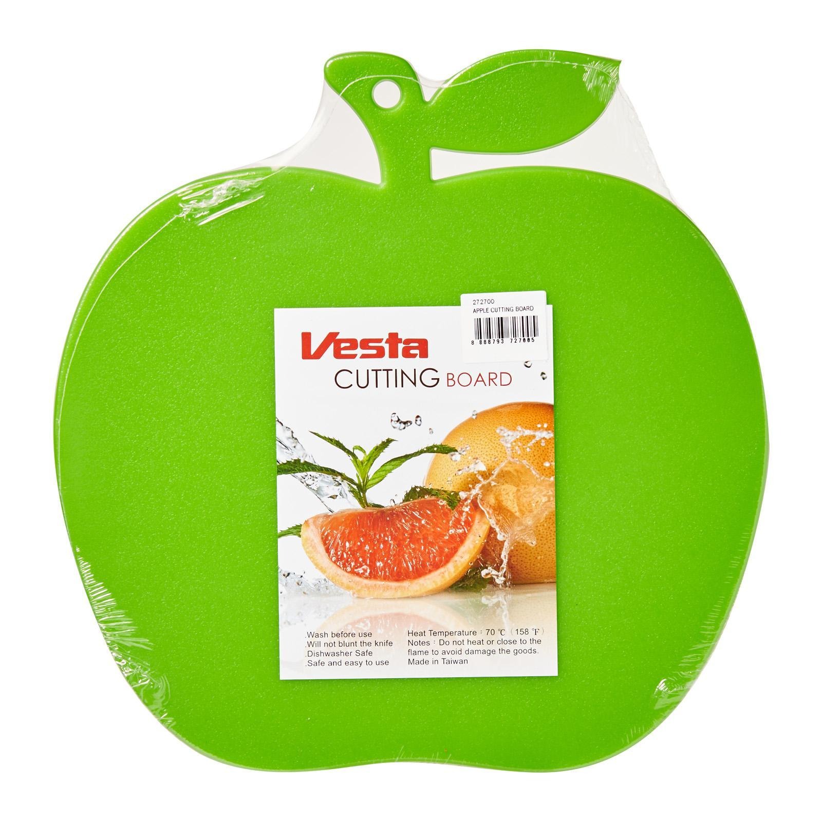 Vesta Apple Pe Cutting Board 27.5x27x0.7Cm | NTUC FairPrice