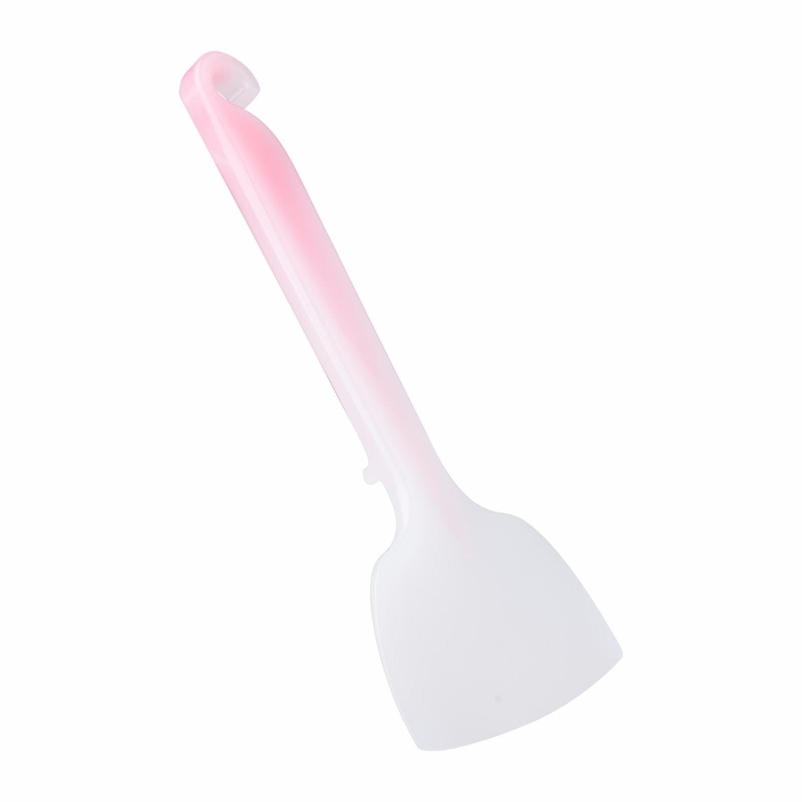 Vesta Hook Handle Silicone Wide Spatula (Pink) 21Cm | NTUC FairPrice