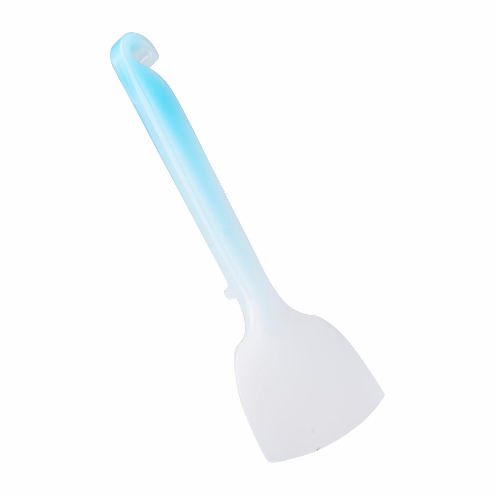 Vesta Hook Handle Silicone Wide Spatula (Blue) 21Cm | NTUC FairPrice