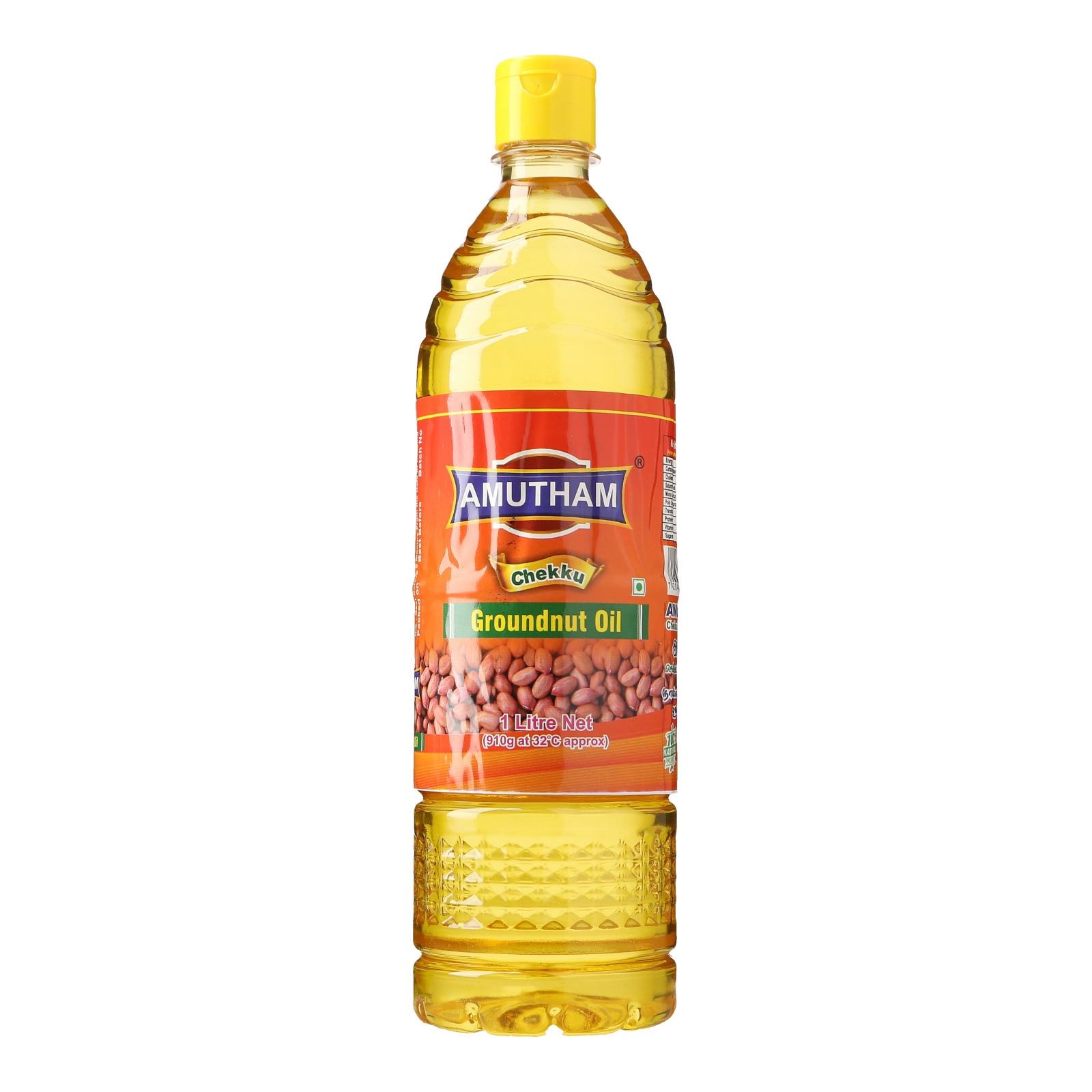 Amutham Groundnut Oil (Cold Pressed) | NTUC FairPrice