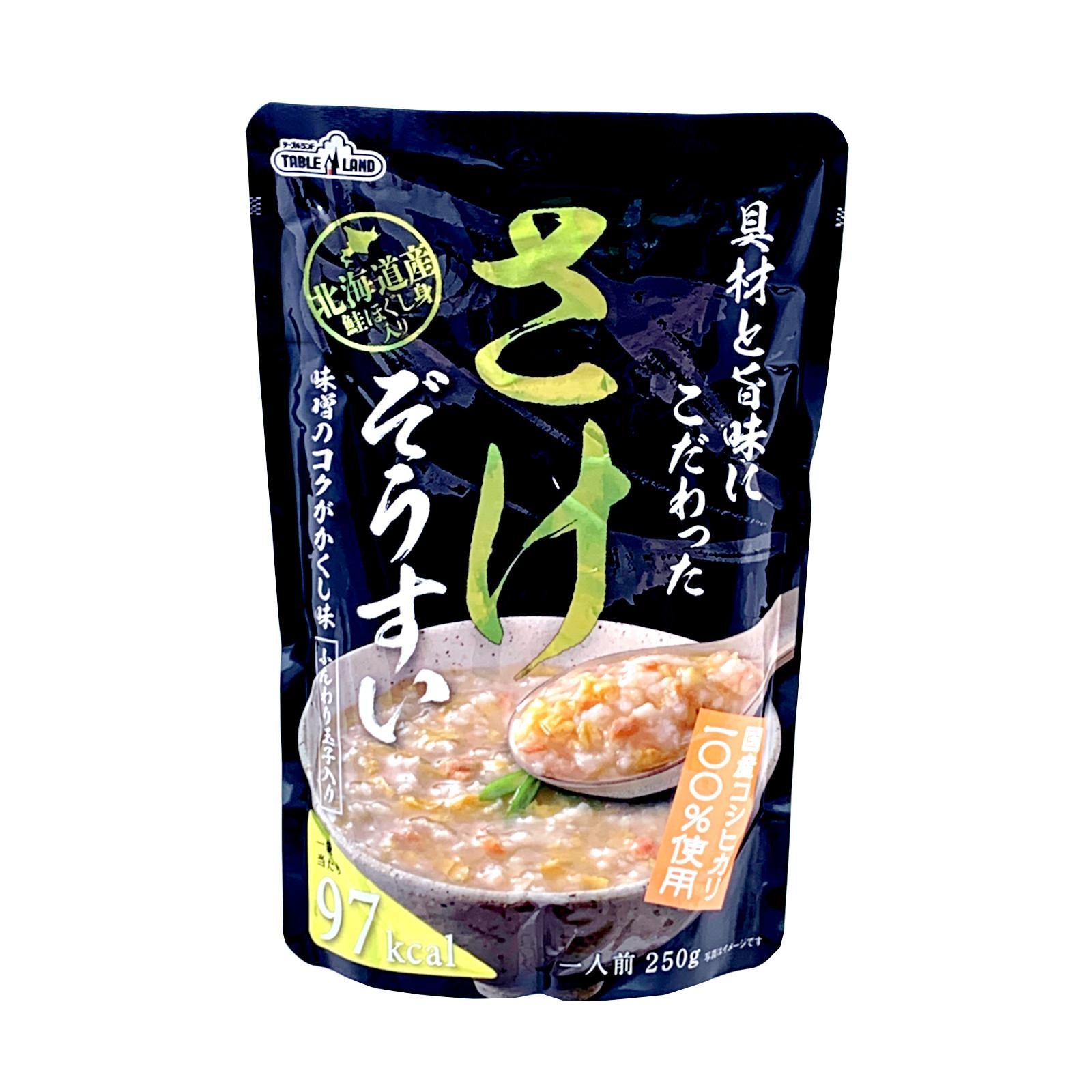 TABLE LAND Tableland Instant Umami Hokkaido Salmon Porridge | NTUC ...