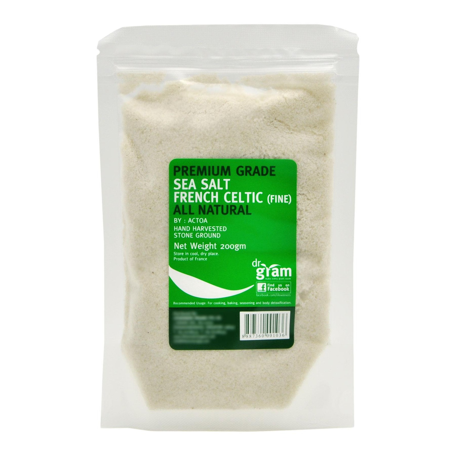 Dr Gram French Celtic Sea Salt - Fine | NTUC FairPrice