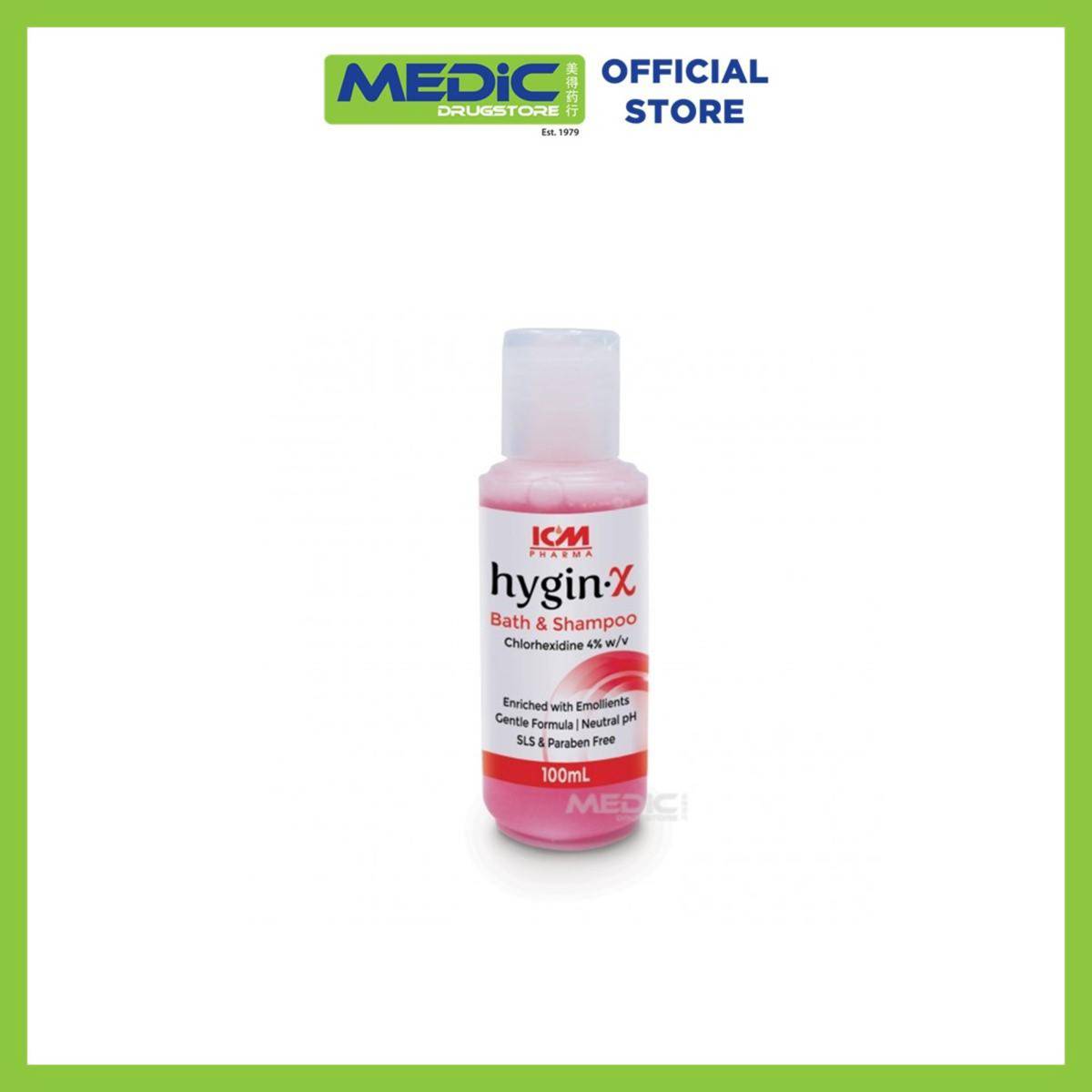 ICM Pharma Hygin-X Bath and Shampoo 100ml - By Medic Drugstor | NTUC ...