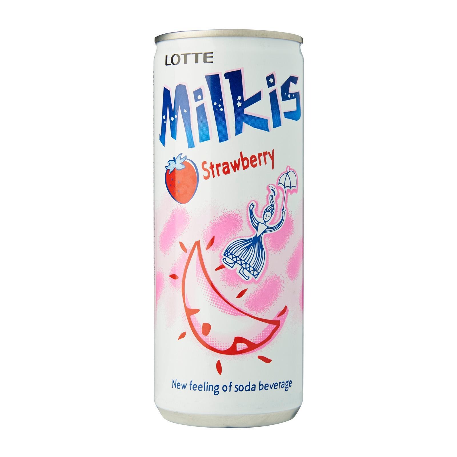 Lotte Chilsung Milkis Strawberry Soda | NTUC FairPrice
