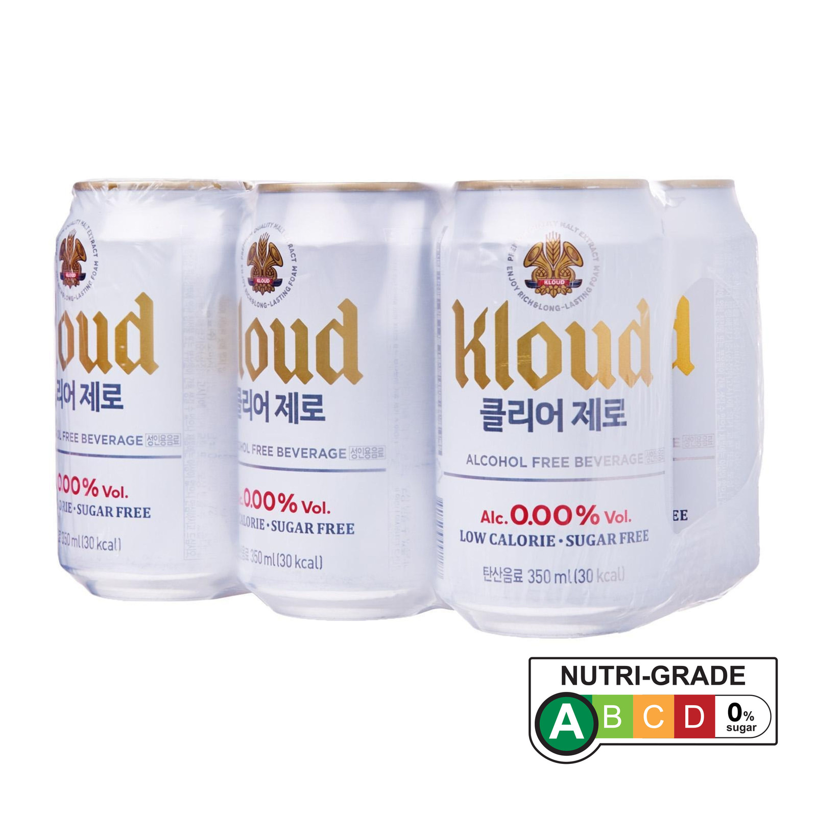 Lotte Chilsung Kloud Clear Zero Non-Alcoholic Beer | NTUC FairPrice