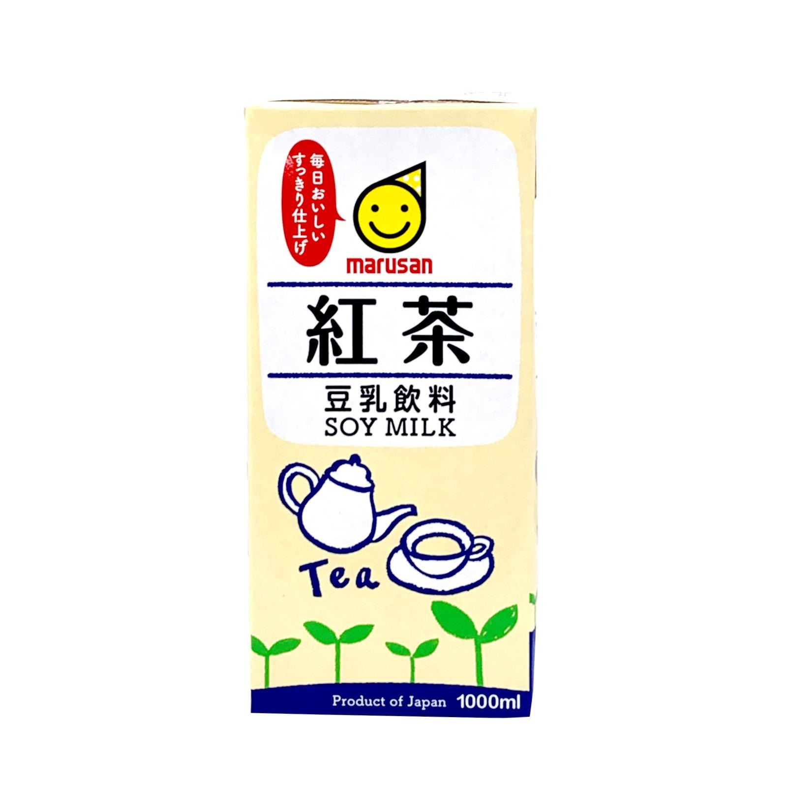 Marusan Soybean Milk With Koucha Red Tea Flavour | NTUC FairPrice