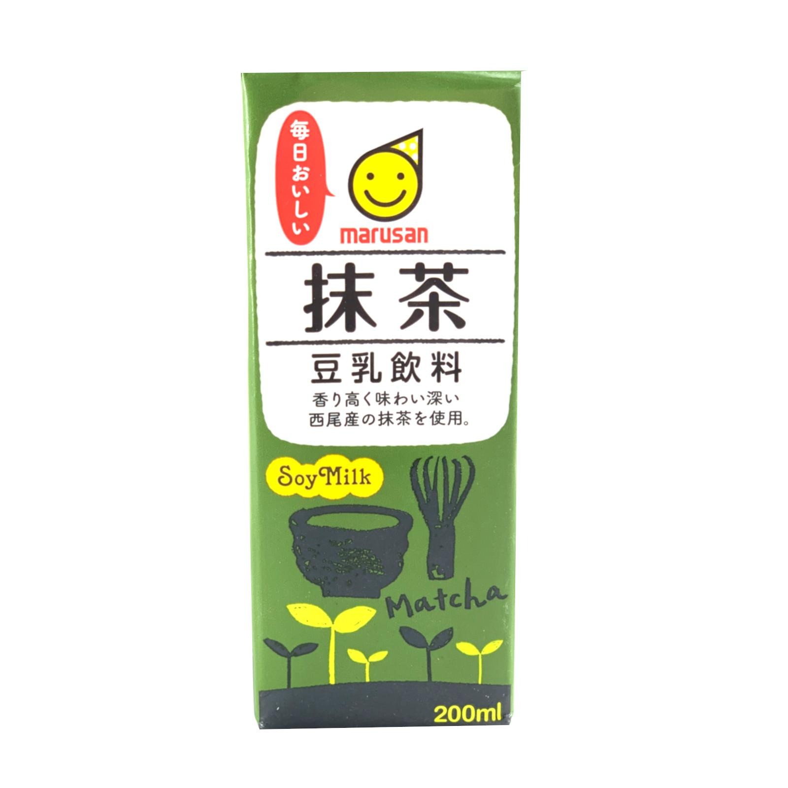 Marusan Soybean Milk with Matcha | NTUC FairPrice