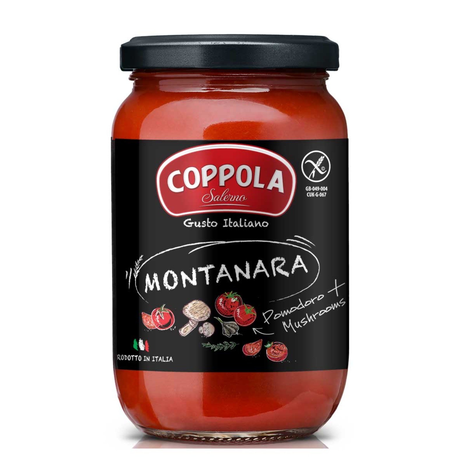 Coppola Pasta Sauce - Montanara (Tomato & Mushroom) | NTUC FairPrice
