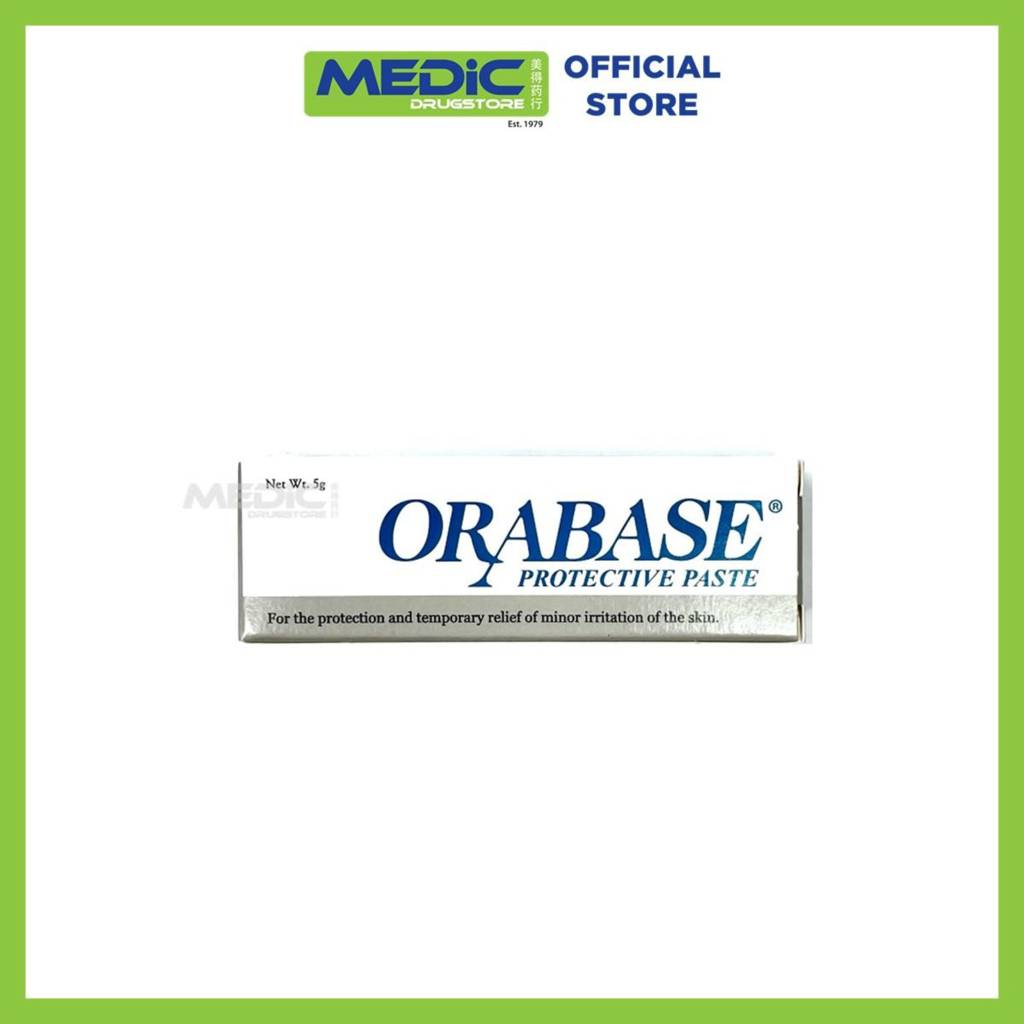 Orabase Protective Paste 5g - By Medic Drugstore | NTUC FairPrice