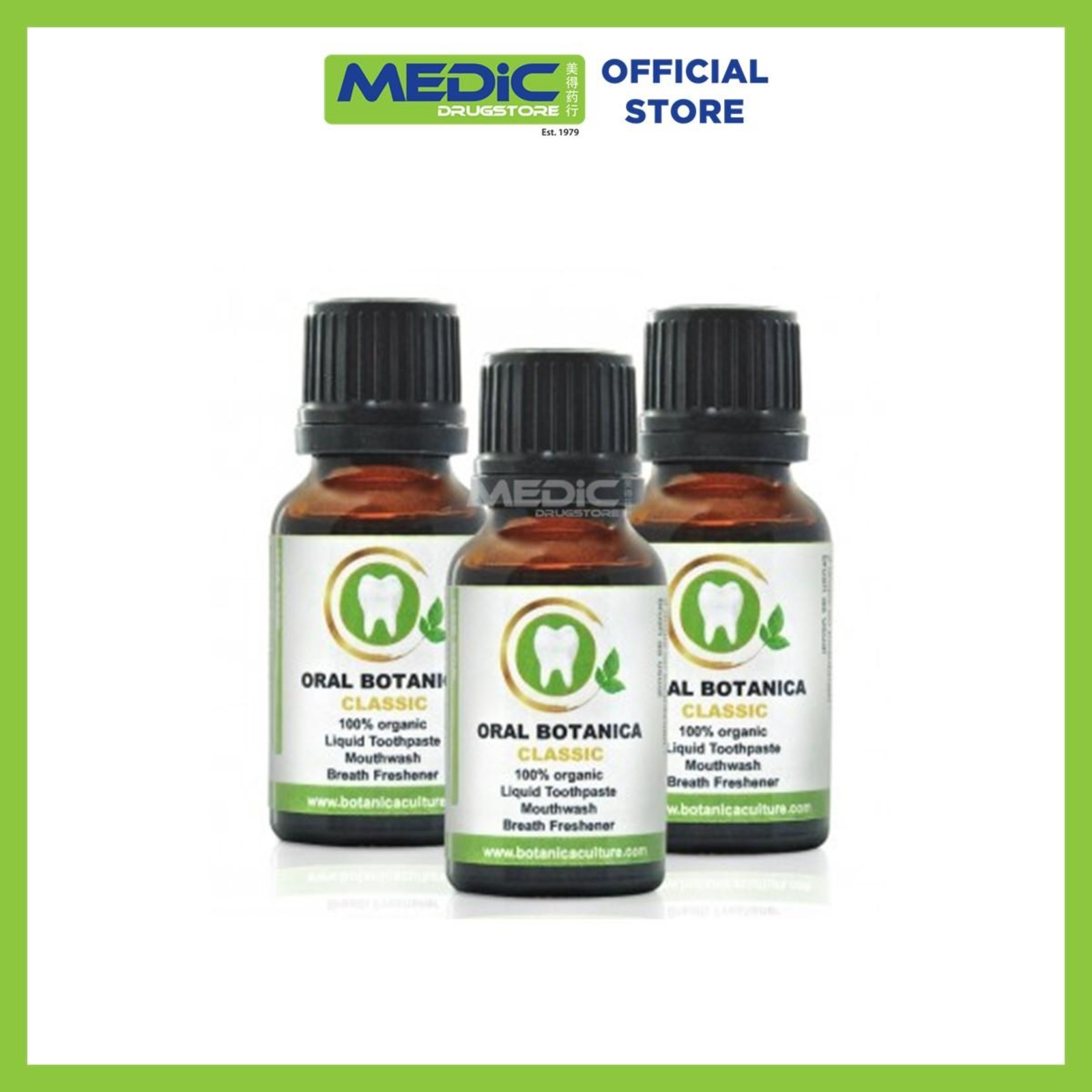 Oral Botanica Classic Organic Liquid Toothpaste 15ml | NTUC FairPrice