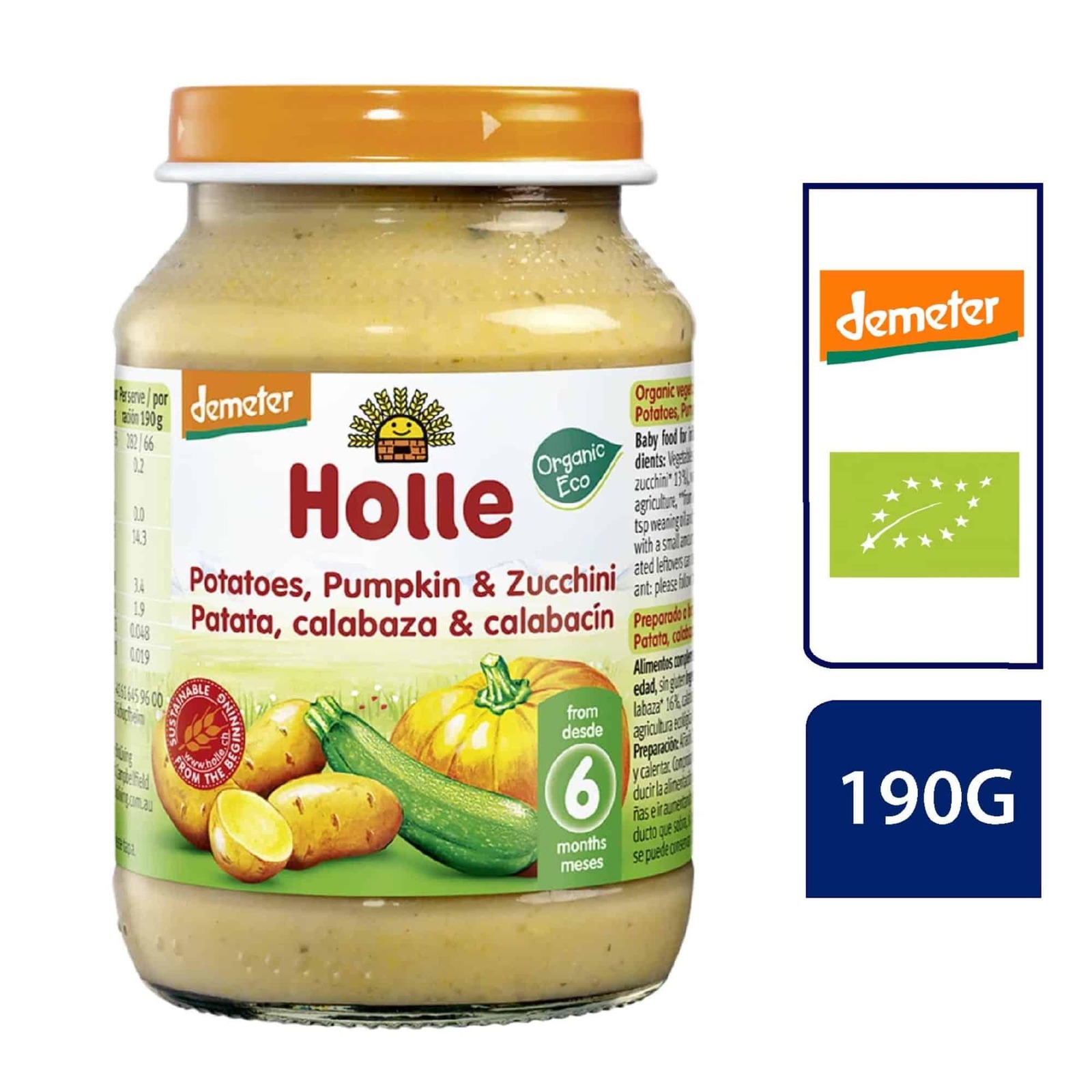 Holle Zucchini, Pumpkin & Potatoes | NTUC FairPrice