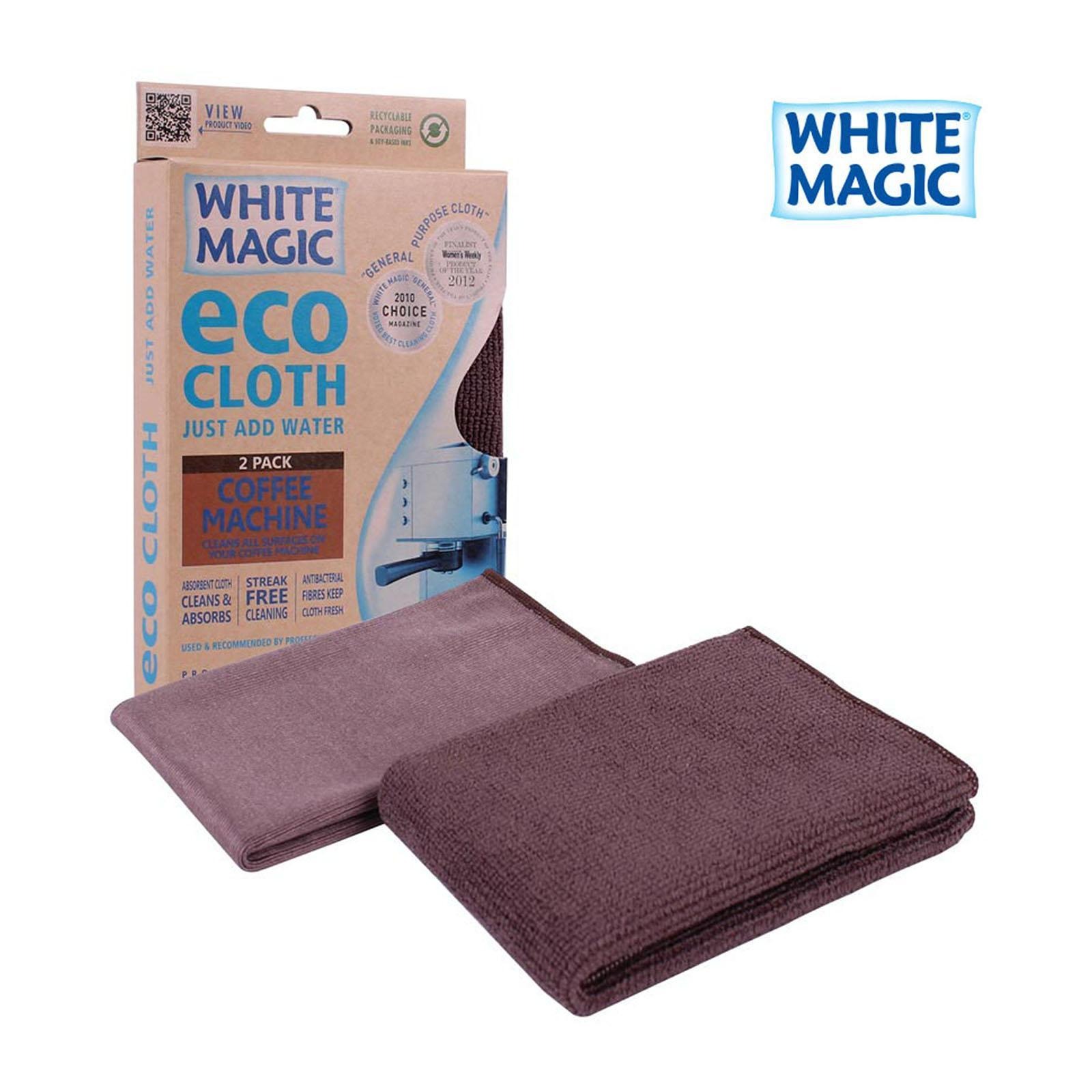 White Magic Eco Cloth Coffee Machine 2 Pack | NTUC FairPrice