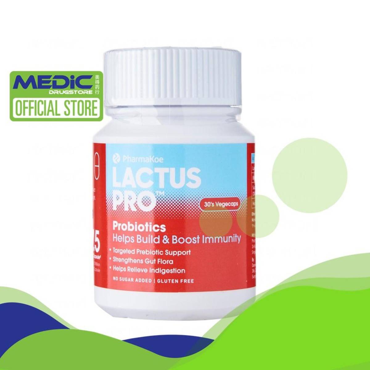 Lactus Pro Probiotic 107.5 Billion 30 Vegecaps | NTUC FairPrice