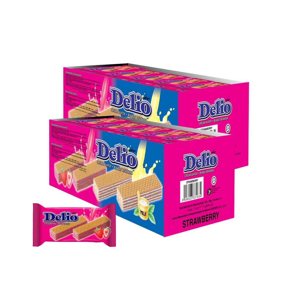 Oriental Delio Strawberry Cream Wafer | NTUC FairPrice