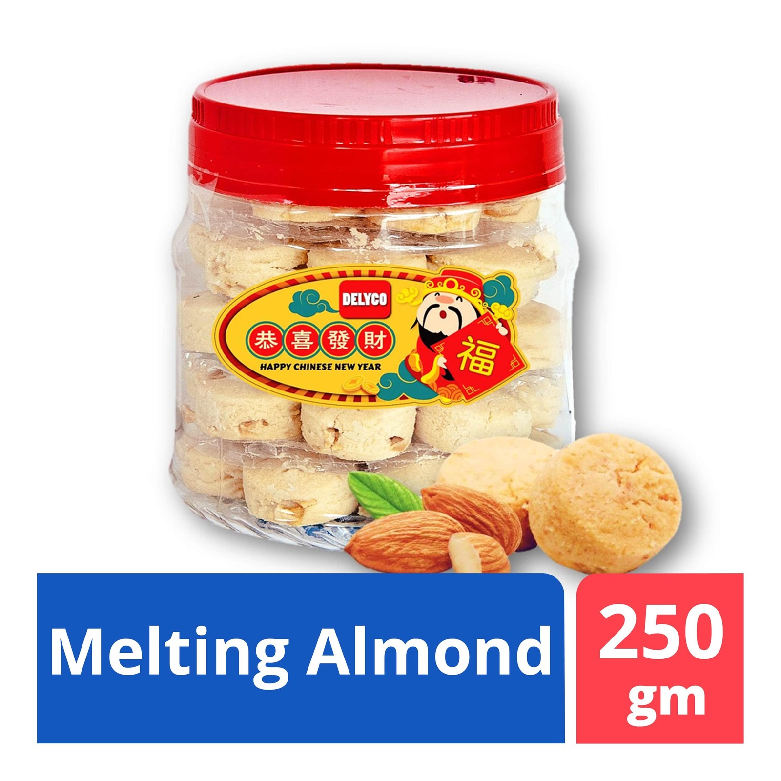 Delyco CNY Snack - Melting Almond Cookies | NTUC FairPrice