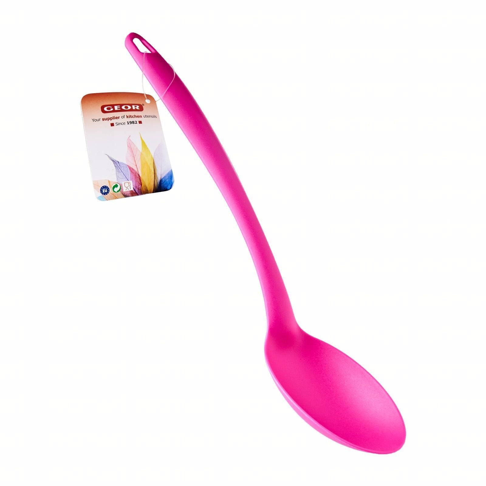 Geor Nylon Serving Spoon (Purple) L32 W6Cm | NTUC FairPrice
