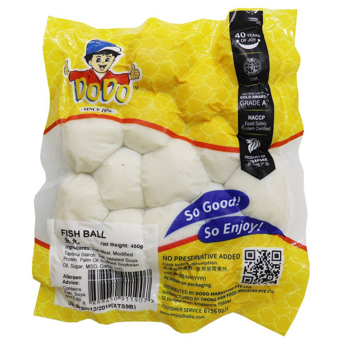 DODO Cooked Fish Ball (L) | NTUC FairPrice