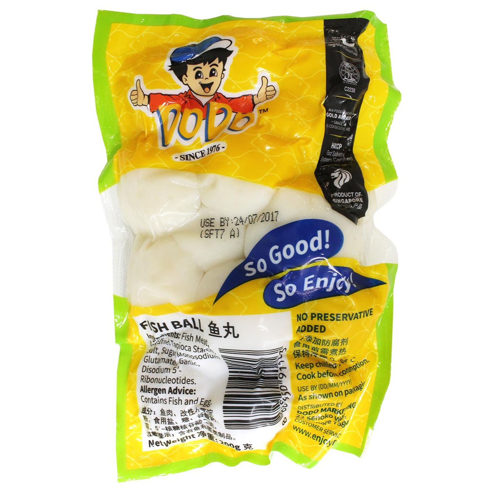 DODO Fish Ball (M) | NTUC FairPrice