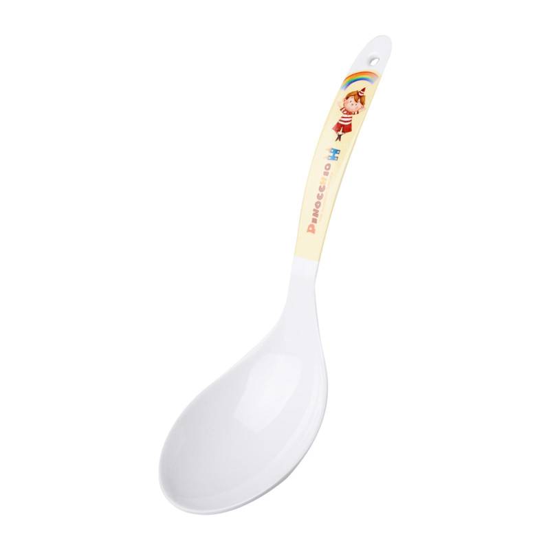 ShunTa Melamine Soup Spoon (Pinocchio - Yellow) | NTUC FairPrice