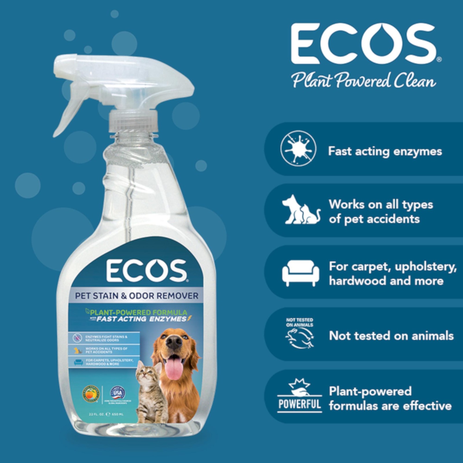 ECOS Pet Stain And Odor Remover | NTUC FairPrice