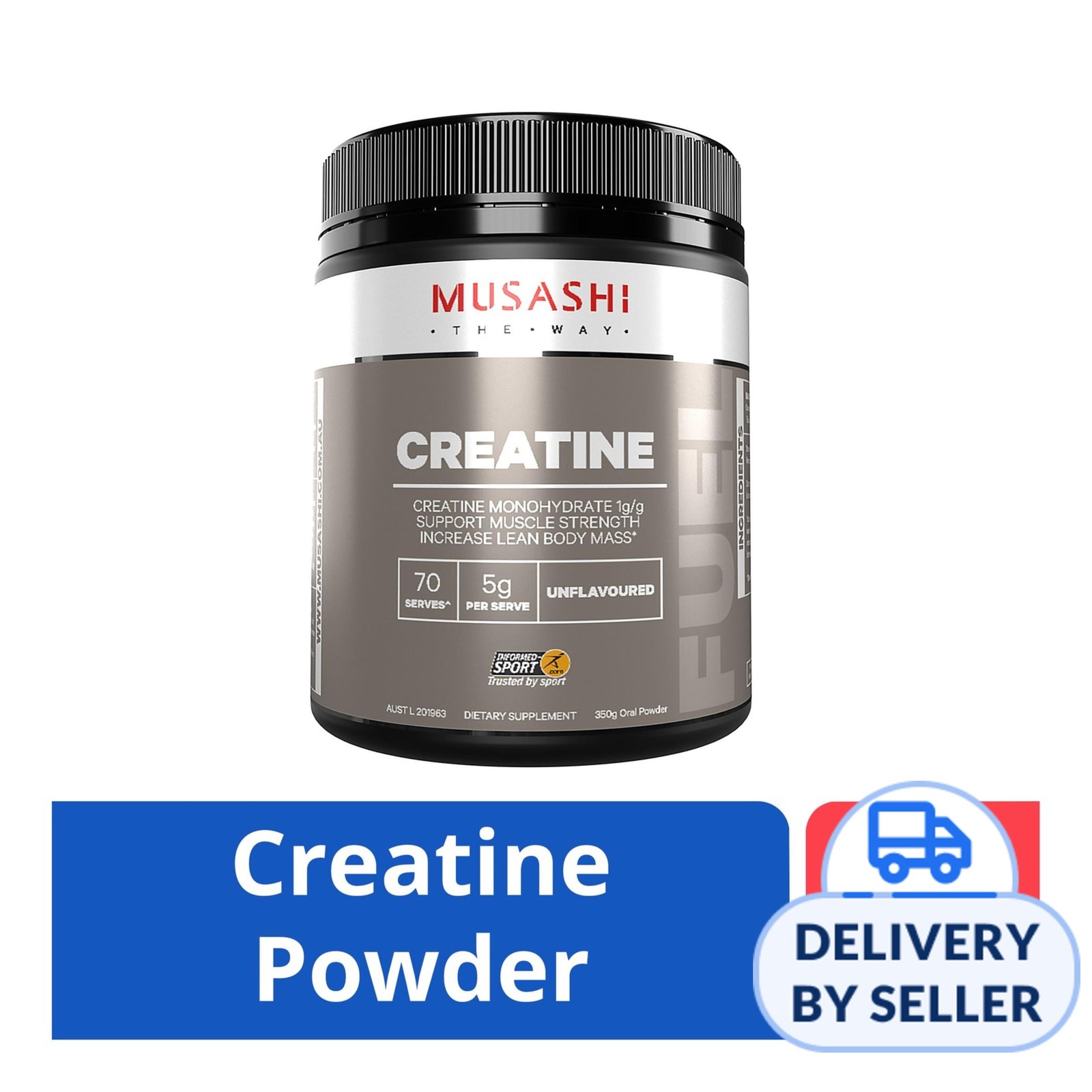 Musashi Creatine Supplement Powder | NTUC FairPrice
