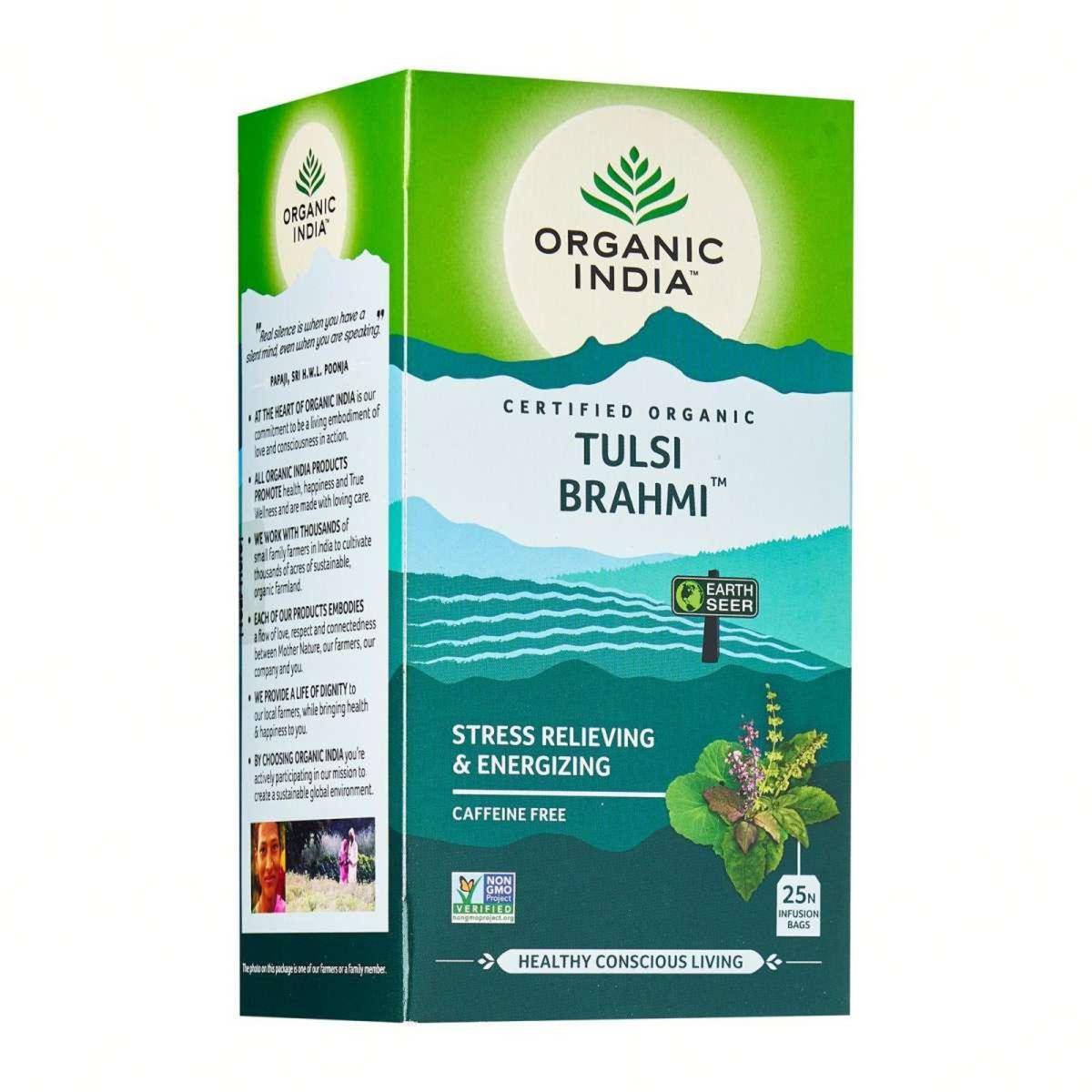 Organic India Brahmi Tea Bags | NTUC FairPrice