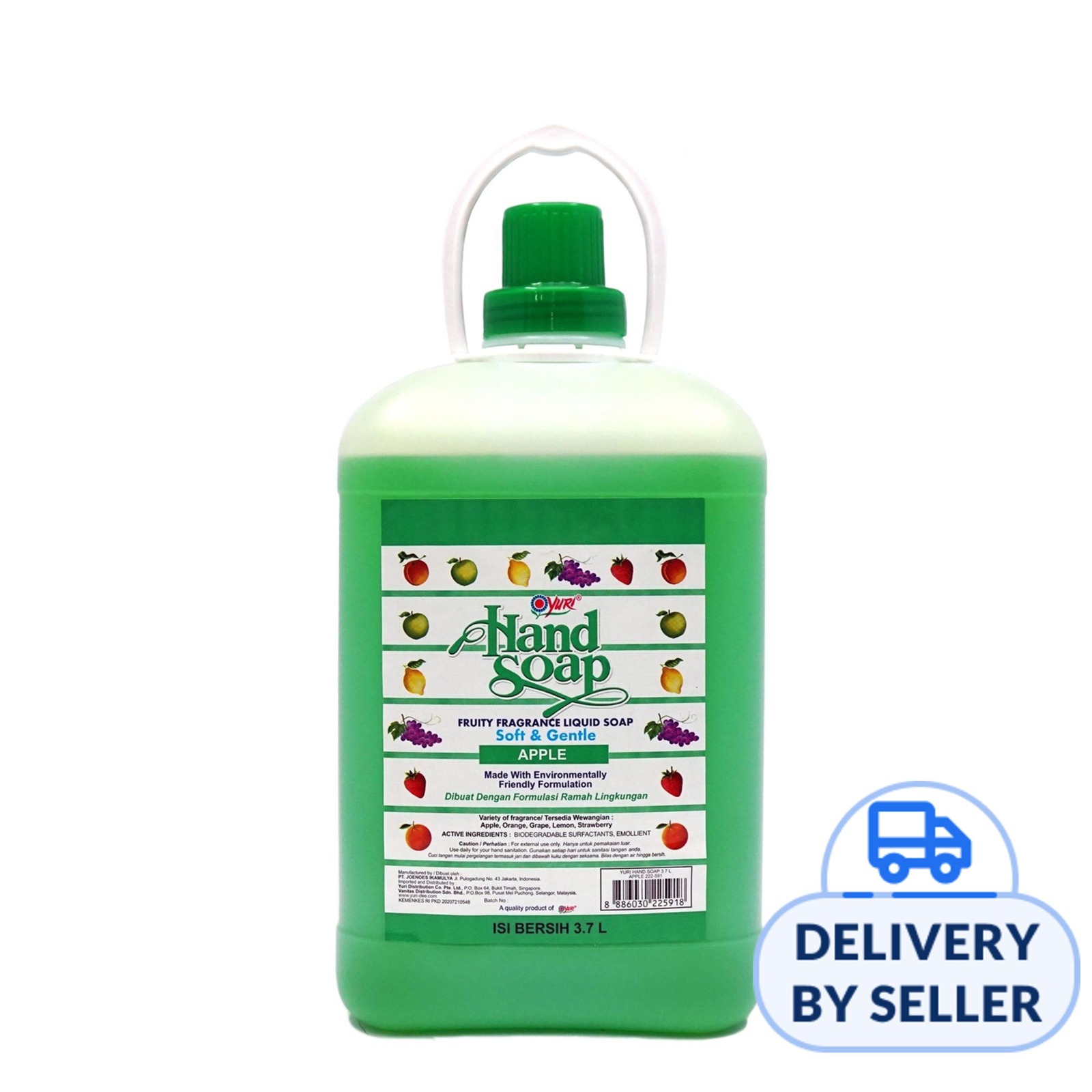 Yuri Handsoap Apple 3.7L | NTUC FairPrice