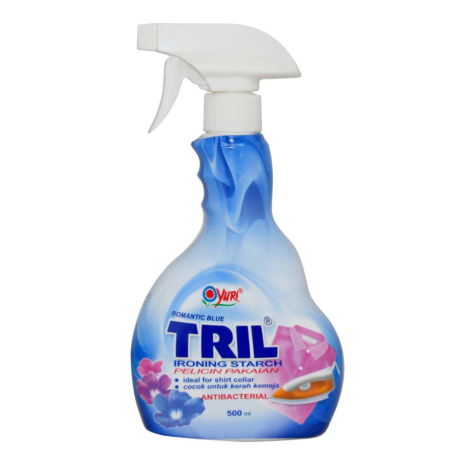 Yuri Tril Ironing Starch Spray Romantic Blue | NTUC FairPrice