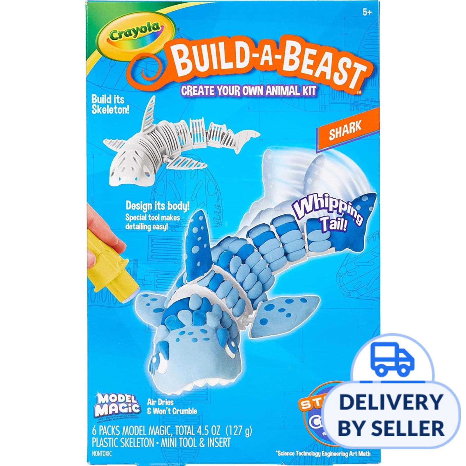 Crayola Build A Beast Shark MM Craft Kit | NTUC FairPrice