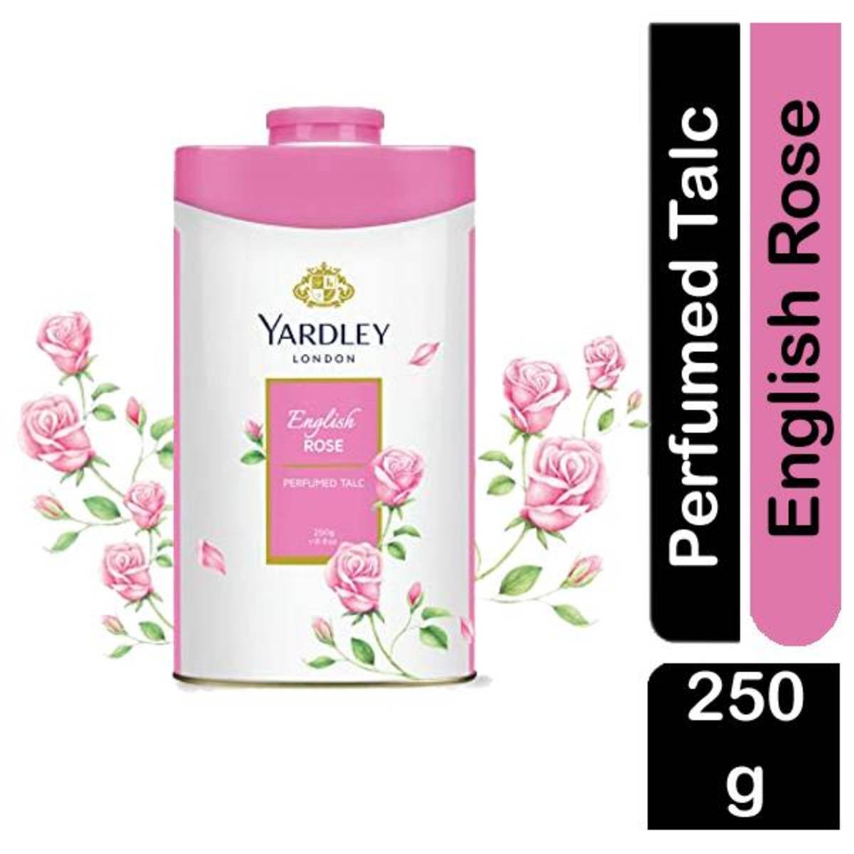Yardley English ROSE PERFUMED TALCUM POWDER for Women | NTUC FairPrice