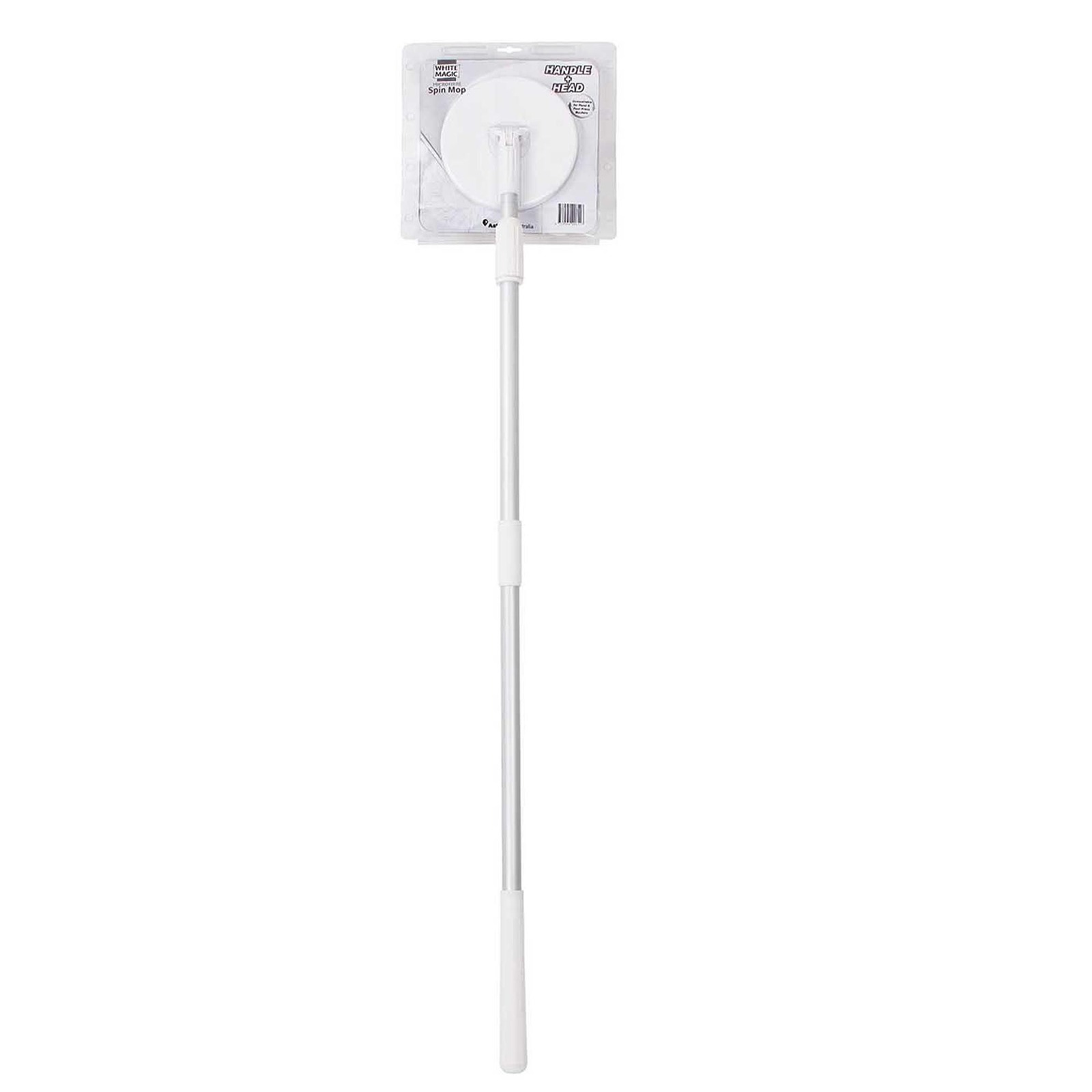 White Magic Spin Mop Pure Hand Press Handle Plus Head | NTUC FairPrice