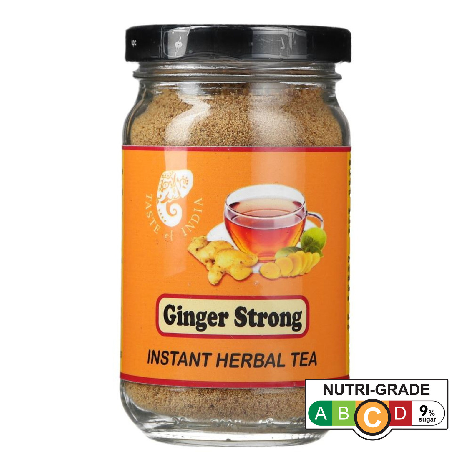 Taste of India Ginger Strong Instant Herbal Tea 140g | NTUC FairPrice