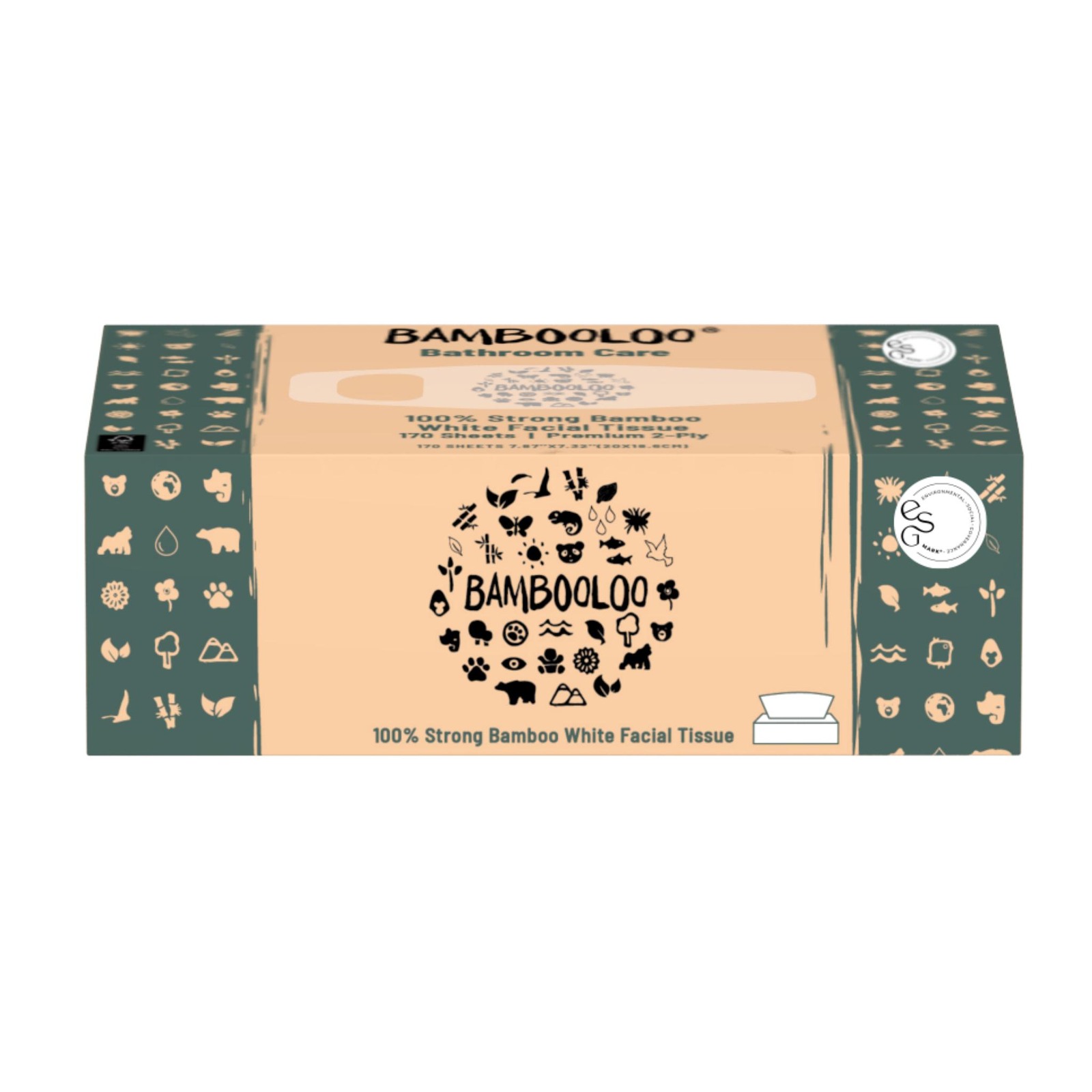Bambooloo 100% Bamboo Facial Tissues Individual Box | NTUC FairPrice