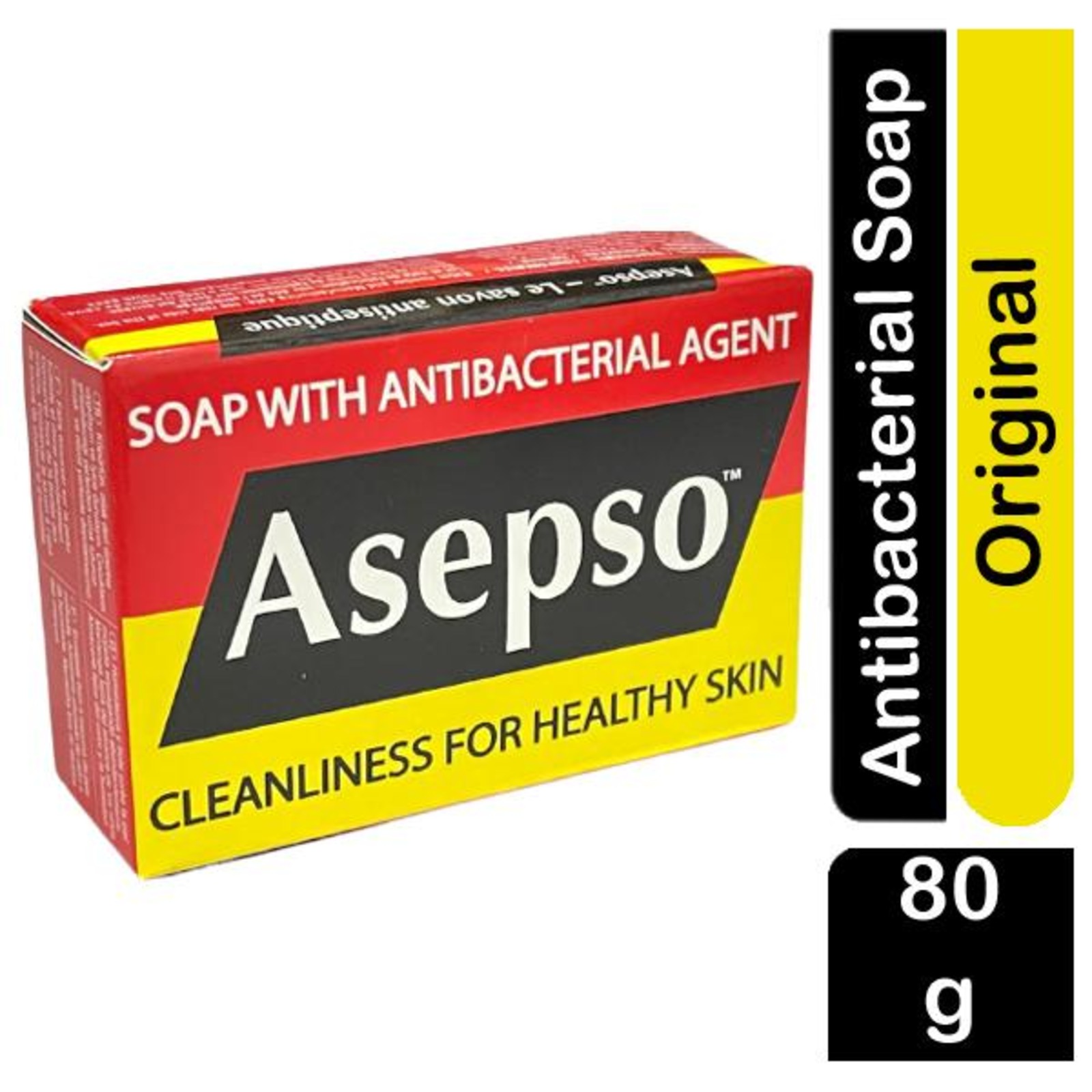 Asepso ORIGINAL Soap with Antibacterial Agent | NTUC FairPrice