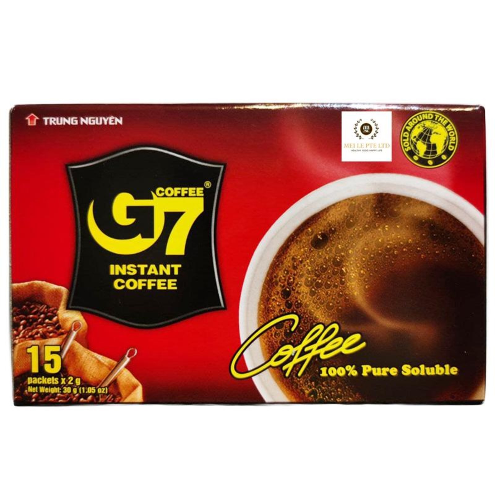 Trung Nguyen Black Instant Coffee Pure Soluble - 2g x 15packs | NTUC ...