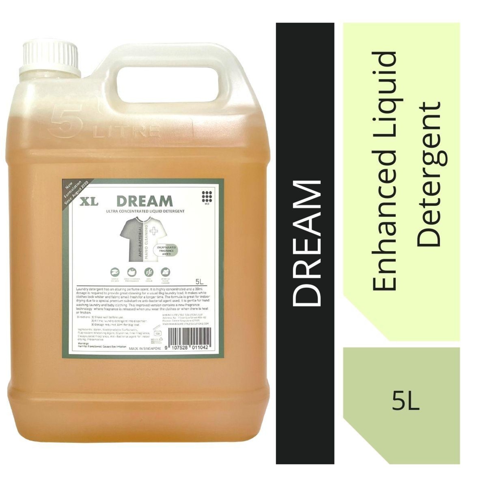 Dream Enhanced Concentrated Laundry Detergent (Flora Scent) | NTUC ...
