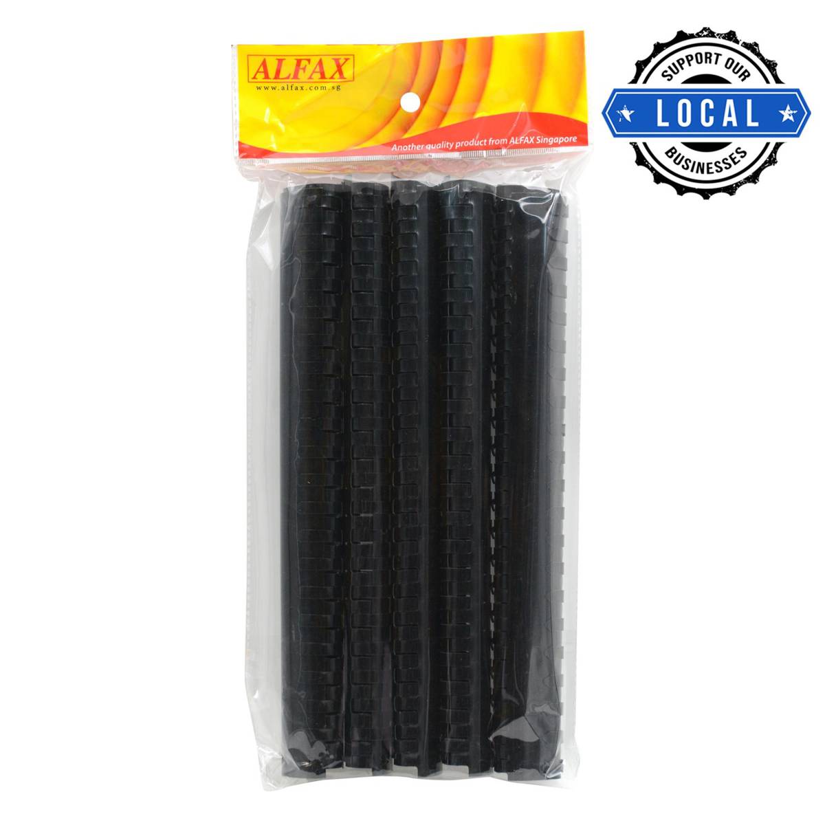 Alfax 138BK Binding Ring 38mm 21Rings A4 Black | NTUC FairPrice