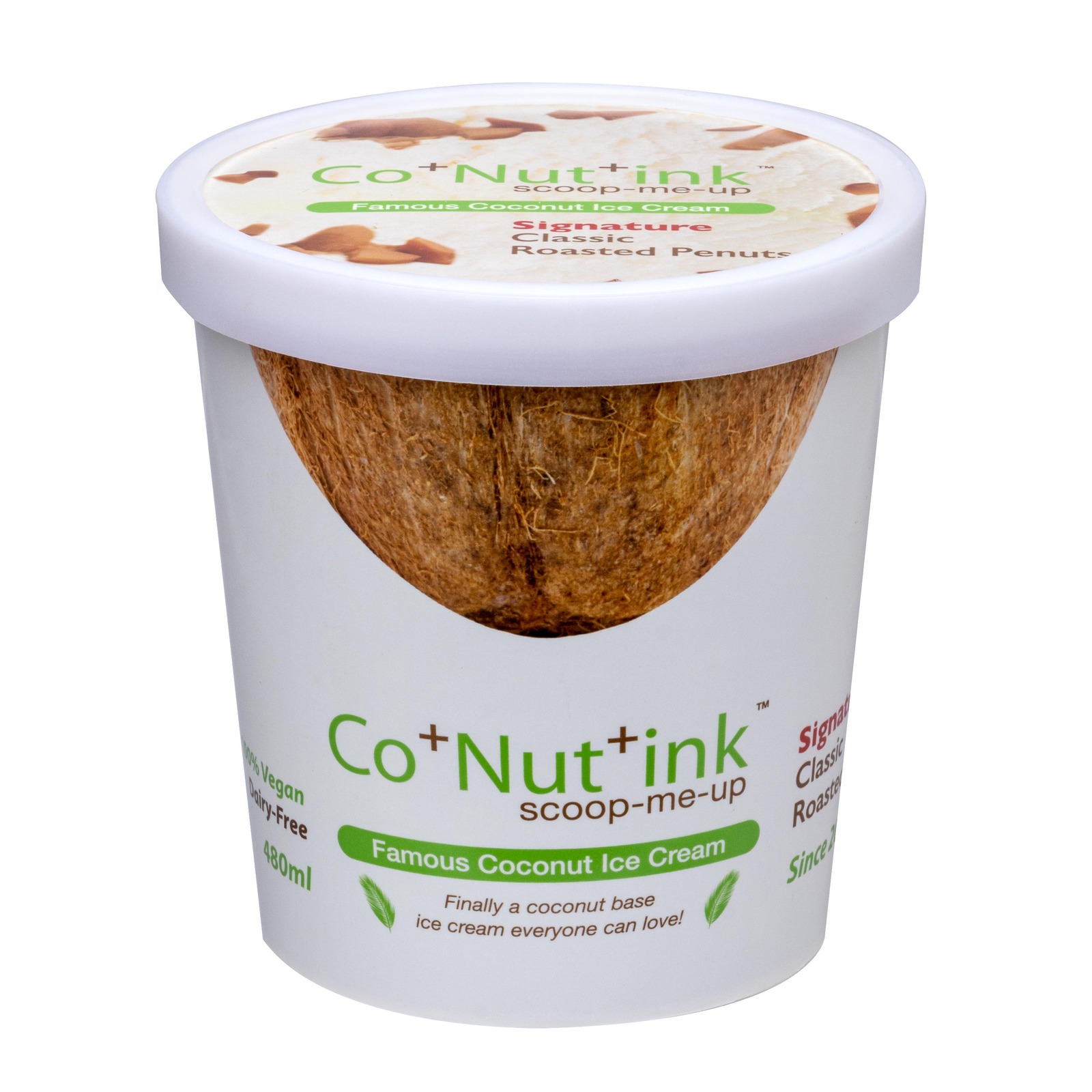 Co Nut Ink Coconut Ice Cream with Roasted Peanuts | NTUC FairPrice