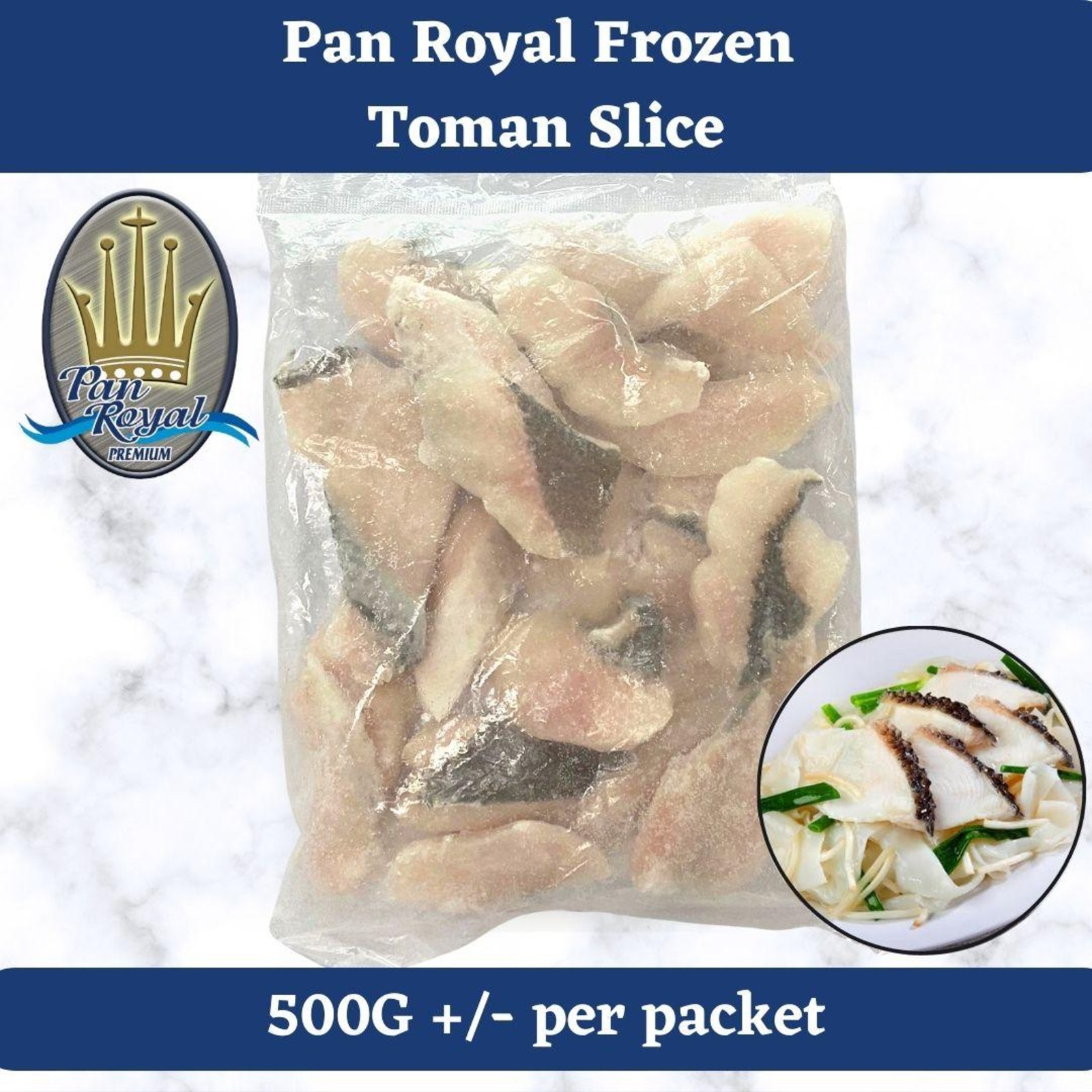 Pan Royal Frozen Toman Slice | NTUC FairPrice