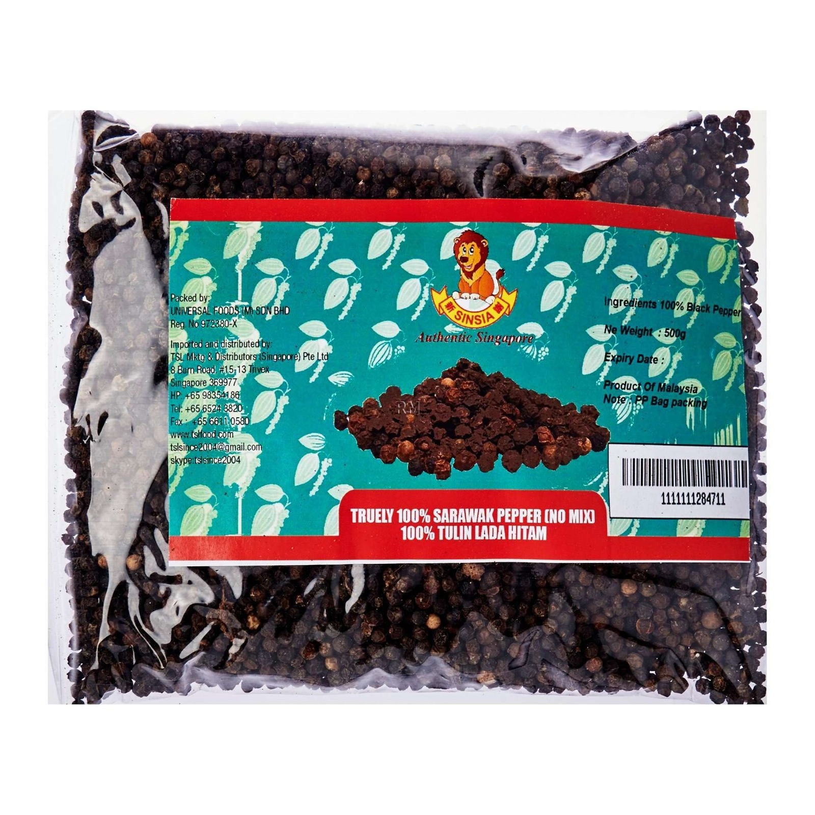 Sinsia Black Pepper Berries (Packed in Bag) | NTUC FairPrice