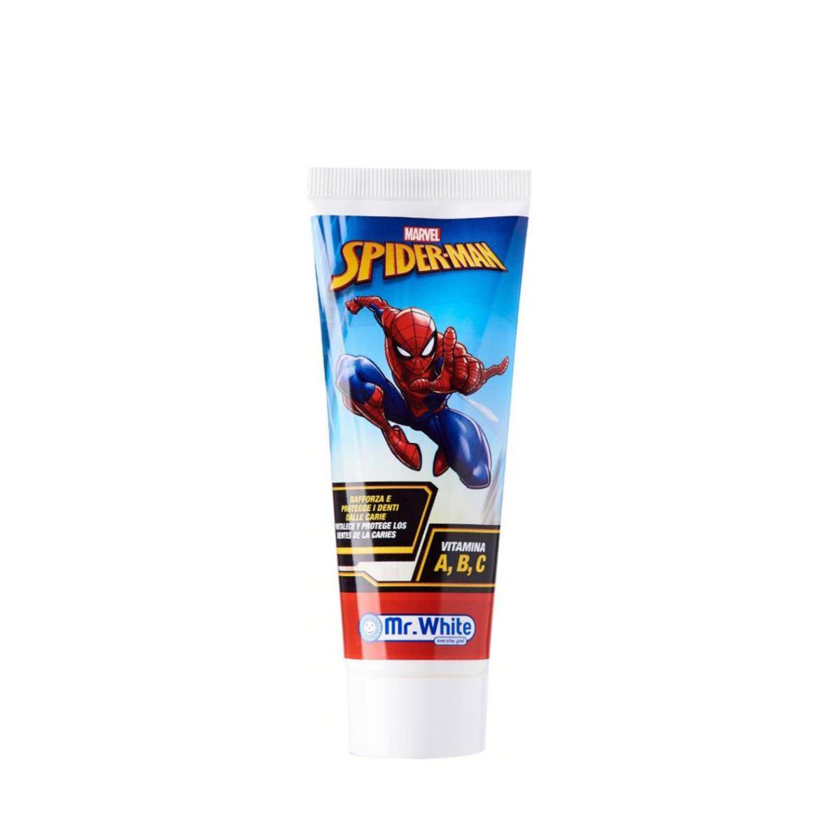 Mr White Spiderman Toothpaste | NTUC FairPrice