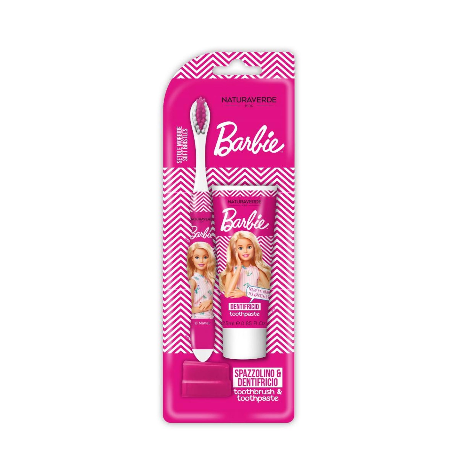 Naturaverde Barbie Oral Care Set Toothbrush Toothpaste | NTUC FairPrice