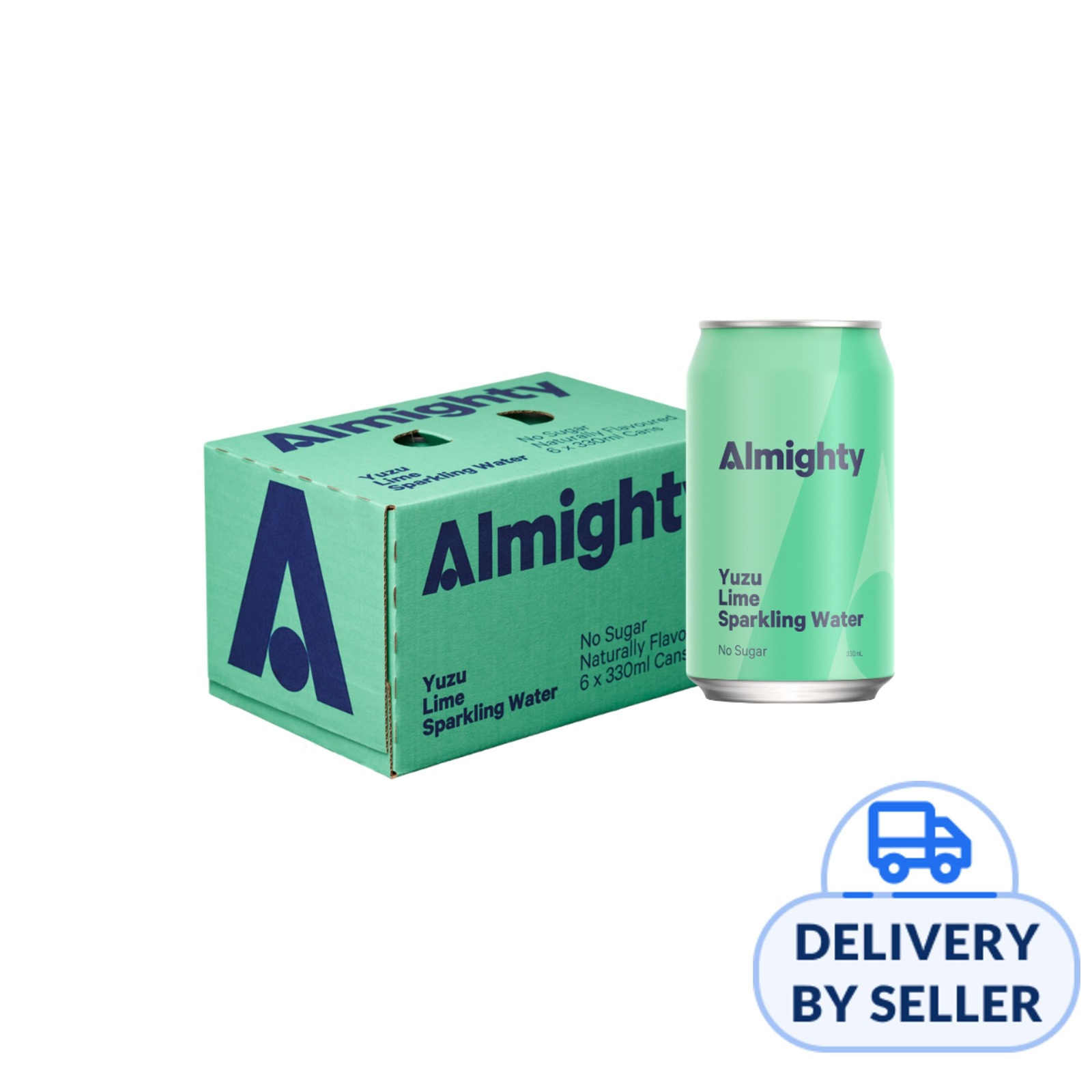 Drink Almighty Almighty Sparkling Water - Yuzu Lime | NTUC FairPrice