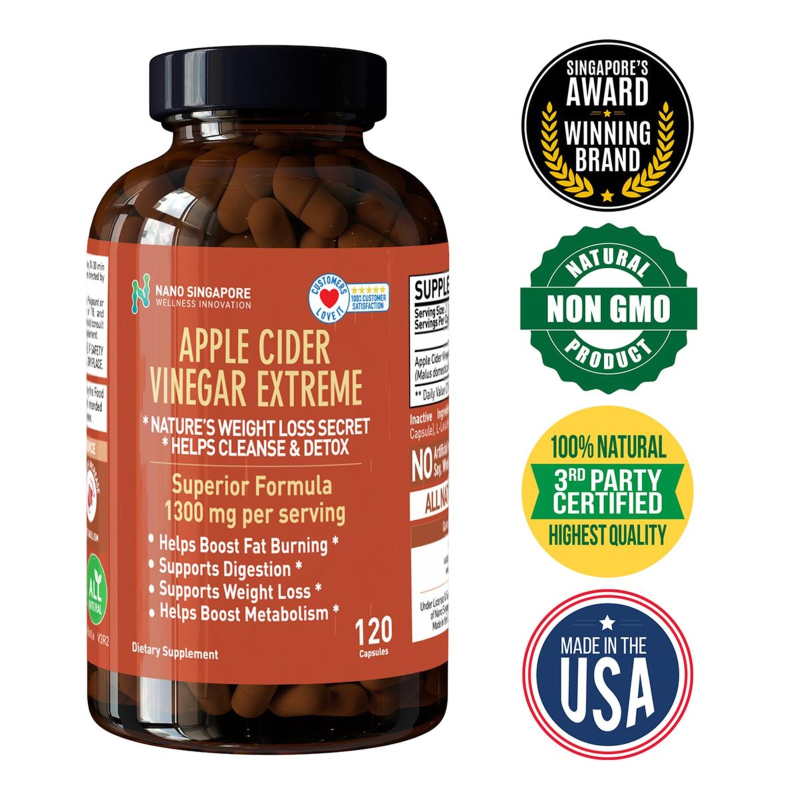 Nano Singapore Apple Cider Vinegar Extreme | NTUC FairPrice